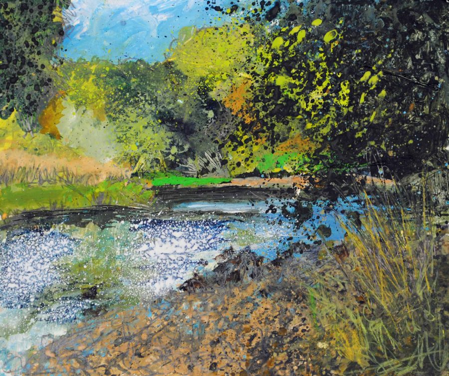 Back On The River Ure Project | David Stead, Yorkshire Artist