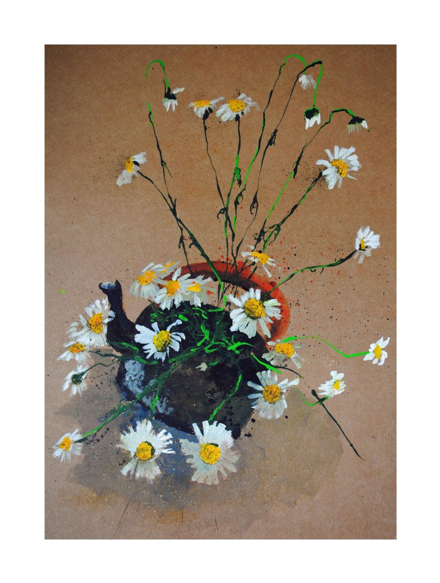 Flower Artwork | David Stead, Yorkshire Artist