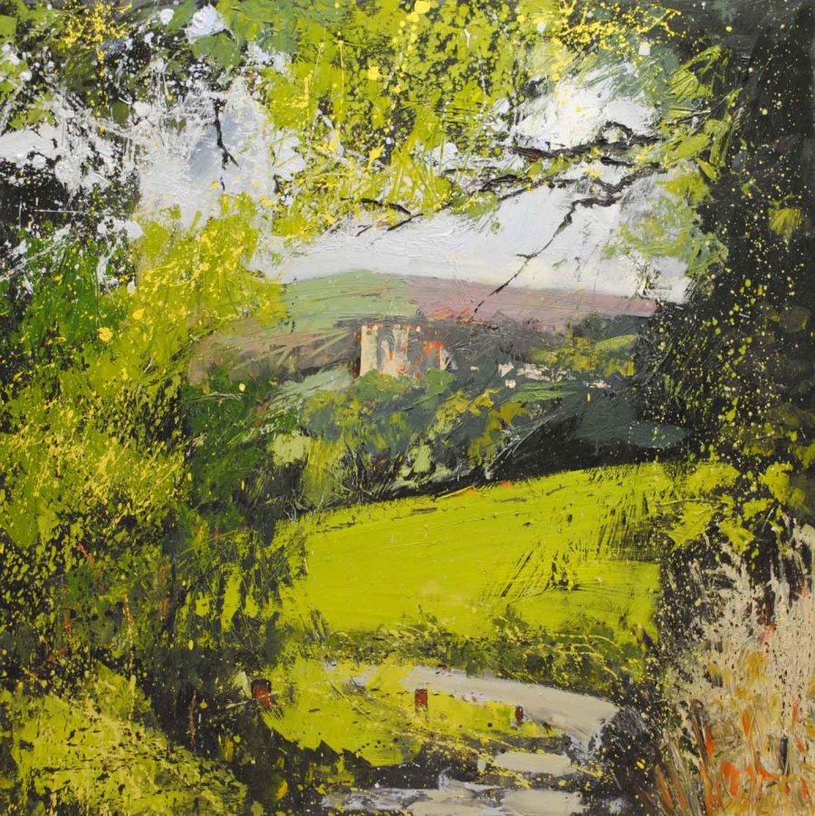 Castle Paintings | David Stead, Yorkshire Artist