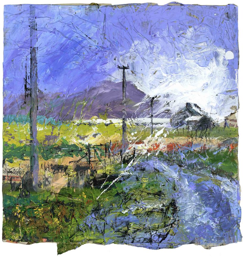 Wind Against Tide, Dunstanburgh | David Stead, Yorkshire Artist