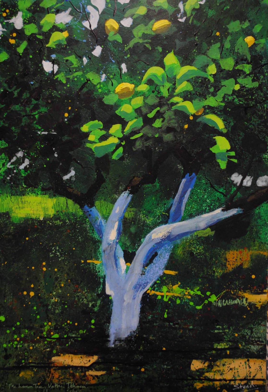 The Lemon Tree, Ithaca | David Stead, Yorkshire Artist