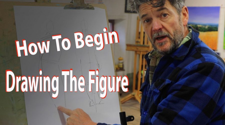 How To Start Drawing The Figure | David Stead, Yorkshire Artist