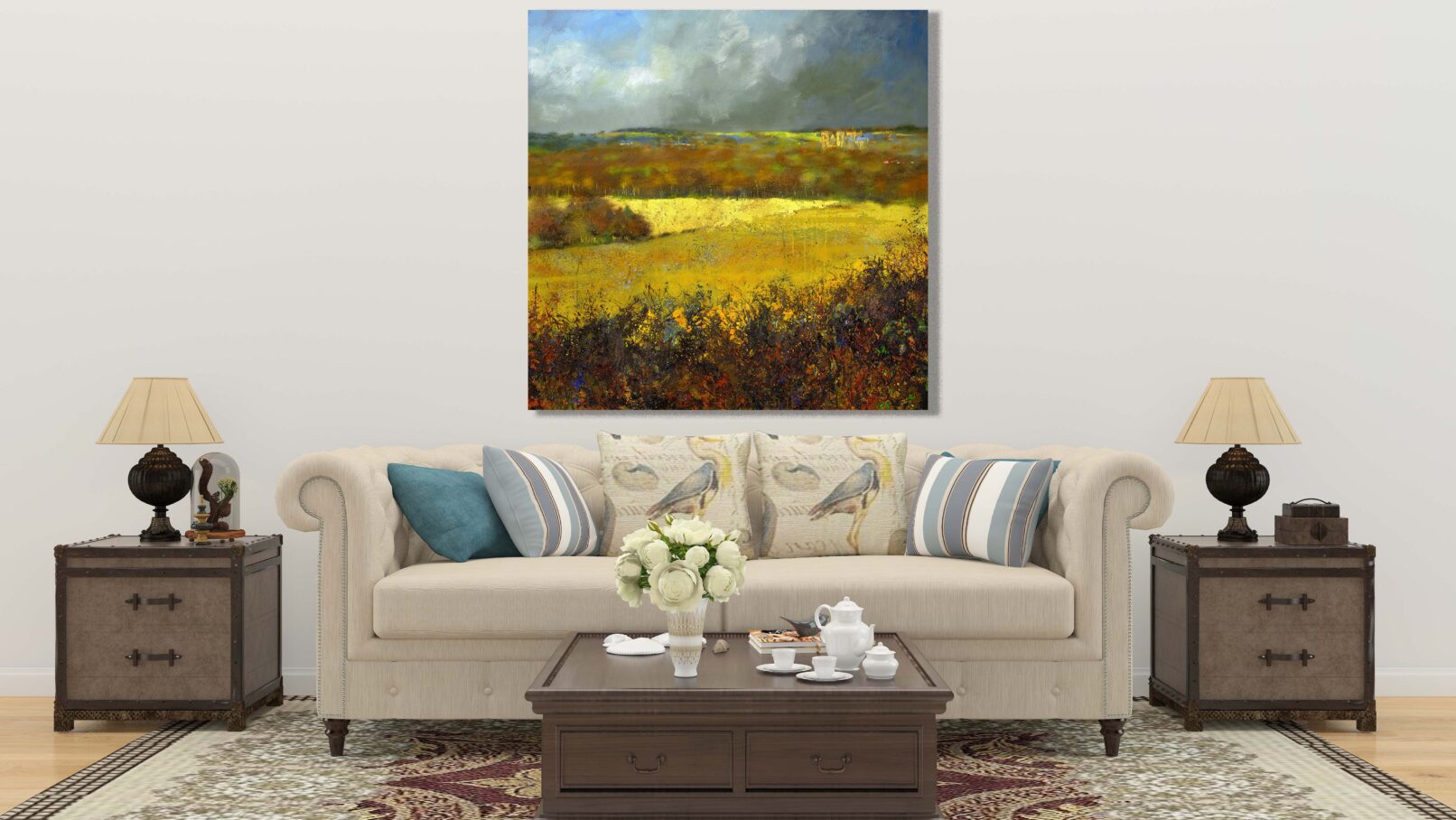 Distant Cathedral (Ripon) | David Stead, Yorkshire Artist