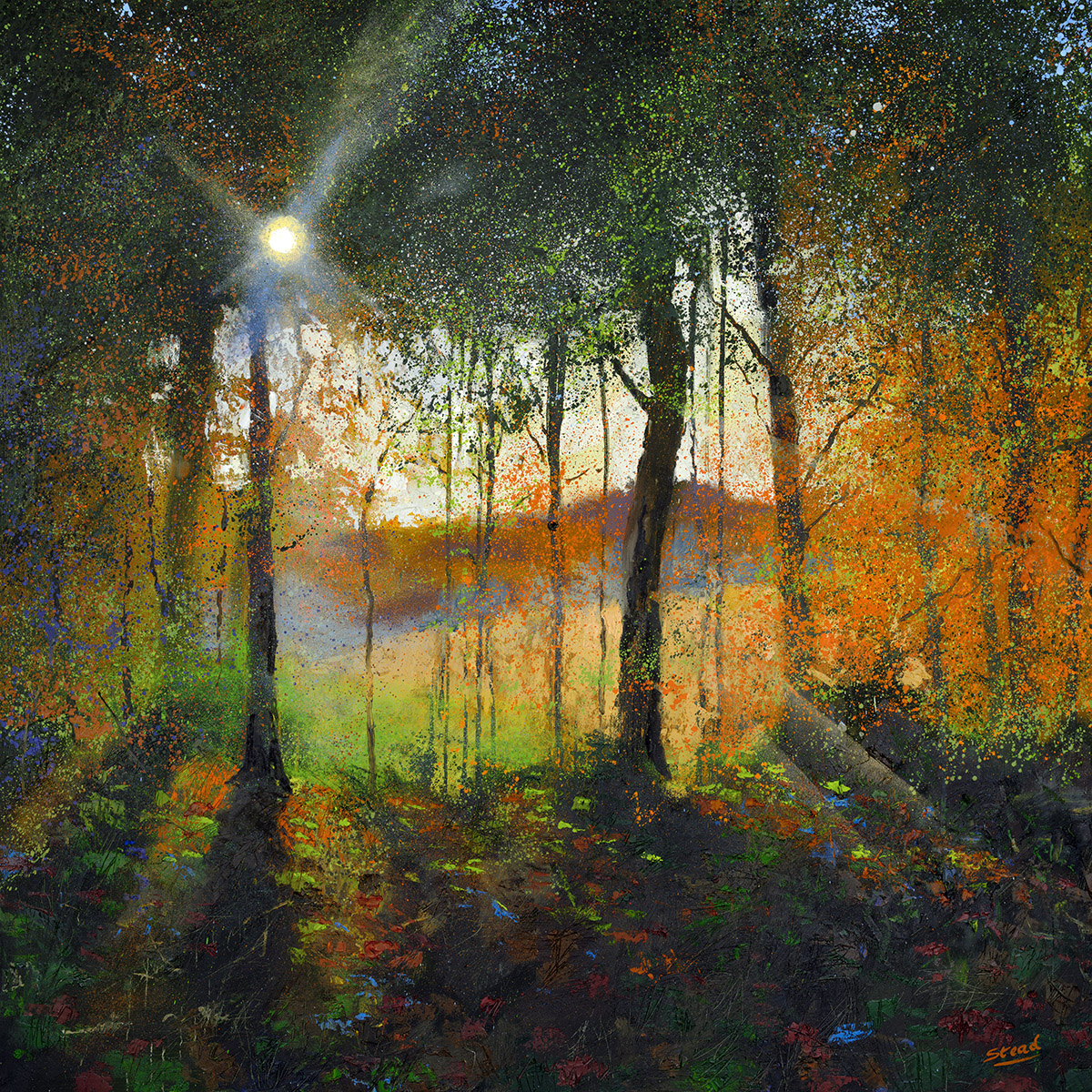 Edge Of A Wood | David Stead, Yorkshire Artist