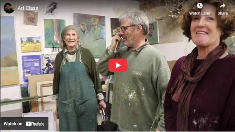 A Little Video Of My Art Classes (now Held On Fridays) | David Stead ...